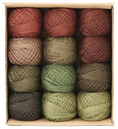 Valdani 3-Strand Ball Floss FOREST CANVAS Collection 12 Colors # FC3ST ...